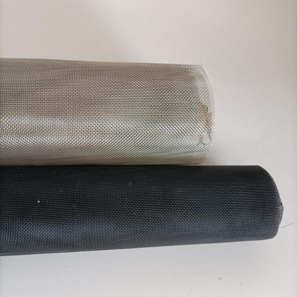 Quality AISI201 AISI304 Stainless Steel Window Mosquito Net Akzo Powder Coated for sale