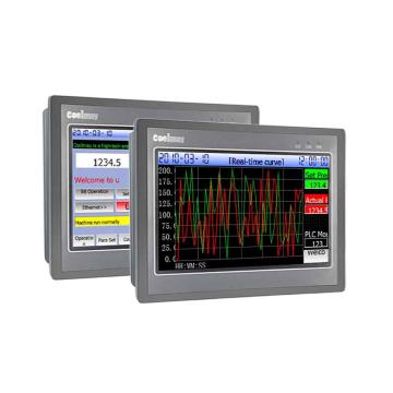 Quality 16AD 8DA HMI PLC All In One Linear Arc Interpolation PID Auto Tuning for sale