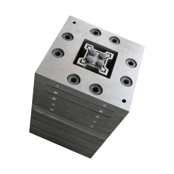 Quality Customized Size WPC PVC Pipe and Profiles Extrusion Die Mould with 3CR17 for sale