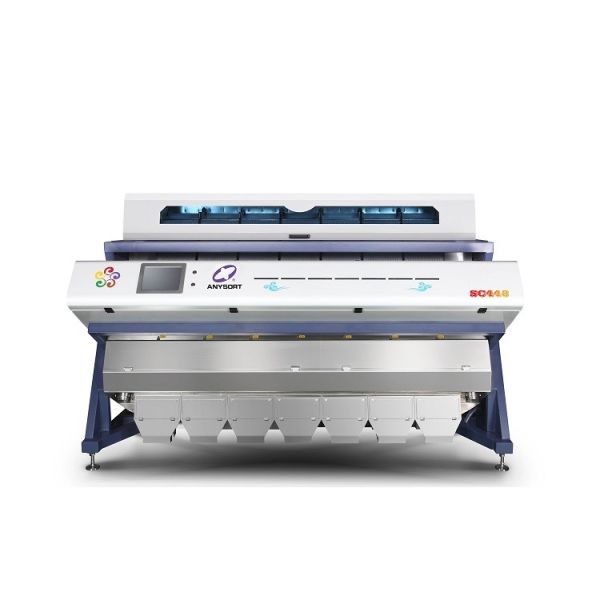 Quality High Capacity Wheat Color Sorter Machine New Intelligent Cloud Technology for sale