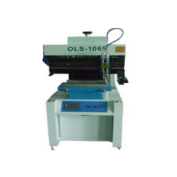 Quality PLC Touch Screen 100W 0.6m Solder Paste Printer for sale