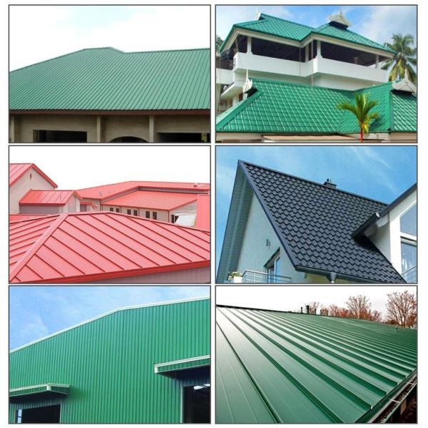 Quality Prepainted Aluzinc Corrugated Metal Roofing Sheets Hot rolled cold rolled for sale