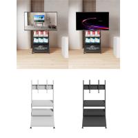 Quality Rolling Mobile TV Cart Stand 40 - 86 Inch LCD LED 4K Flat Screen TVs Table With for sale