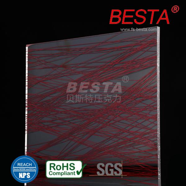 Quality 15-30mm Decorative Acrylic Sheets Partition Wall Screens Dividers for sale