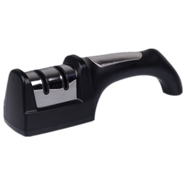 Quality 2 Stage Diamond Wheel Knife Sharpener , Pull Through Manual Knife Sharpener for sale