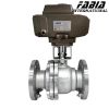 china Electric Flanged Stainless Steel Ball Valve High Pressure Two Piece