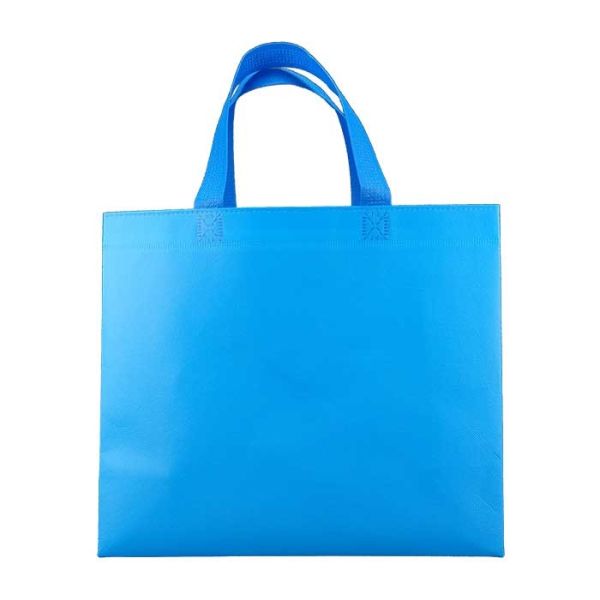 Quality Environmental Friendly Non Woven Shopping Bags 90gsm Heat Transfer Printed for sale