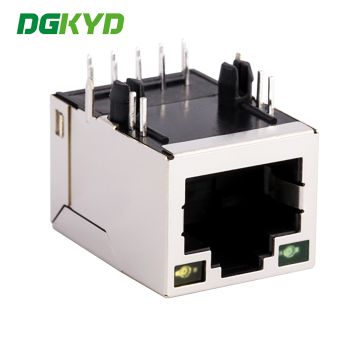 Quality Shielded 1000BASE RJ45 Network Interface Gigabit RJ45 with Filter Network Port for sale