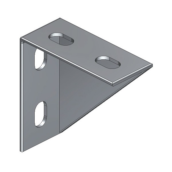 Quality 90° channel connectors welded reinforced for sale