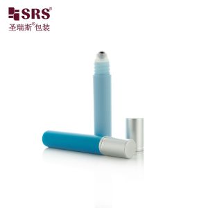 Quality 7ml Empty Eye Massage Serum Round Roll On Bottle Cosmetic Roller Applicator for sale
