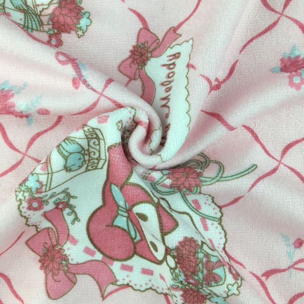 Quality Flowery Cartoon Printed Microfiber Cleaning Cloth Fabric Customized for sale