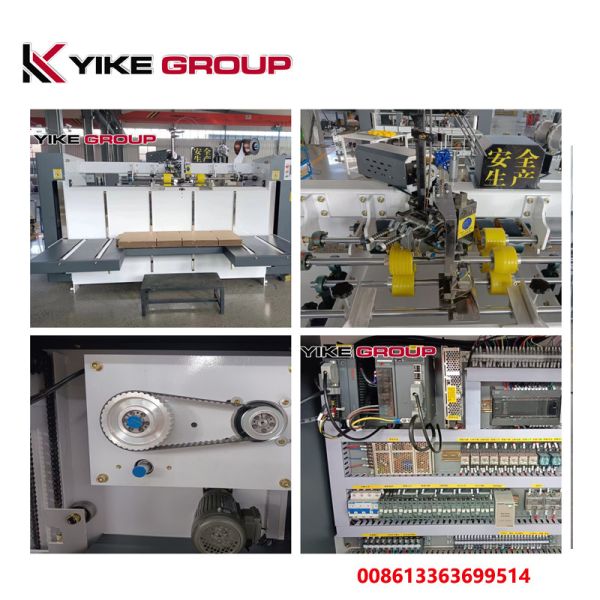 Quality YIKE GROUP 2000 Type Corrugated Box Stitching Machine / Box Making Stitching Machine With Single Piece for sale