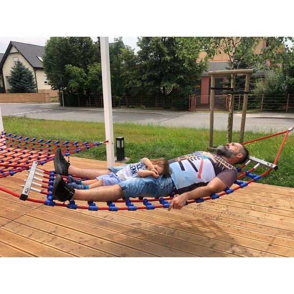 Quality Playground Rope Hammock 150cm / 200cm Long For Kids And Adults for sale