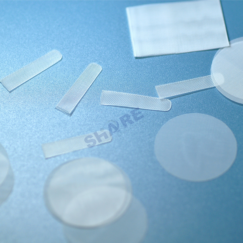 Filter mesh precut in pieces