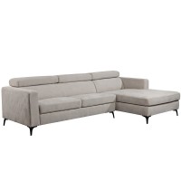 Quality Foldable Sectional Fabric Queen Sleeper Sofa Stain Resistant Multiscene for sale