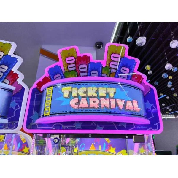 Quality Ticket Carnival II redemption game crane claw game arcade skill game machine for sale