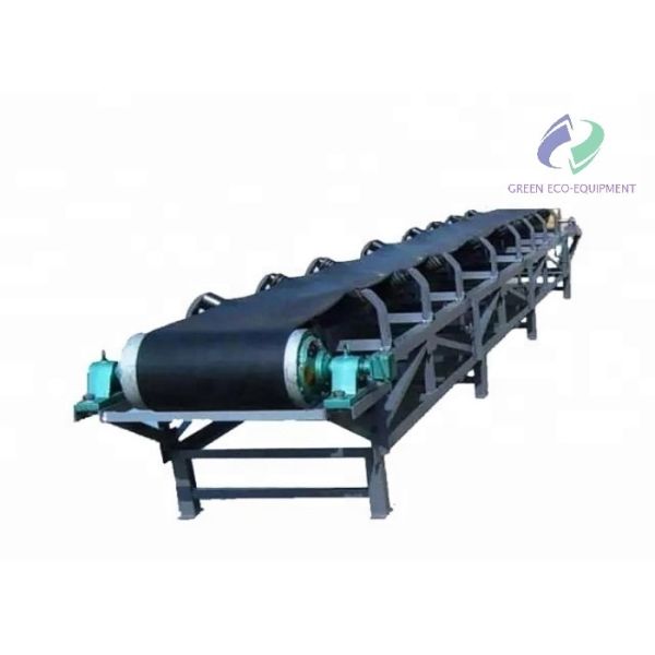 Quality Coal Mining Fertilizer Belt Conveyor , Rubber Belt Conveyor Machine for sale