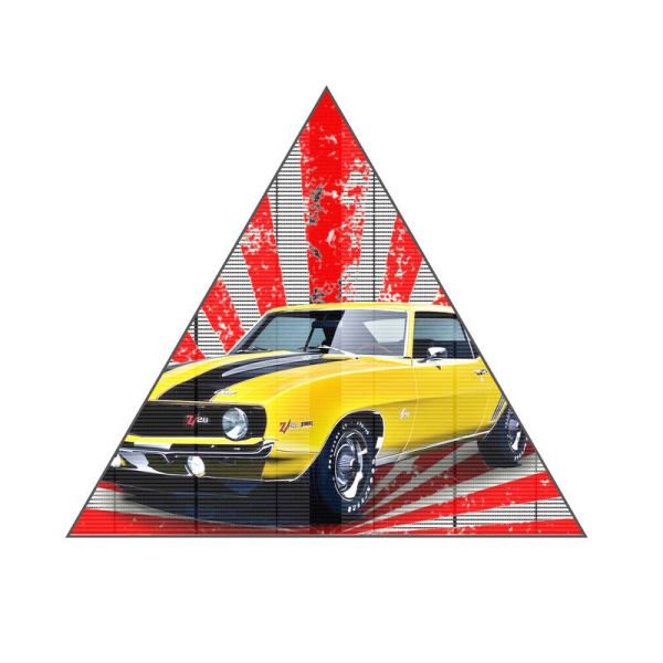 Quality Lionled P3.91-7.81 Indoor Transparent LED Display With Special-Shape For Advertising for sale