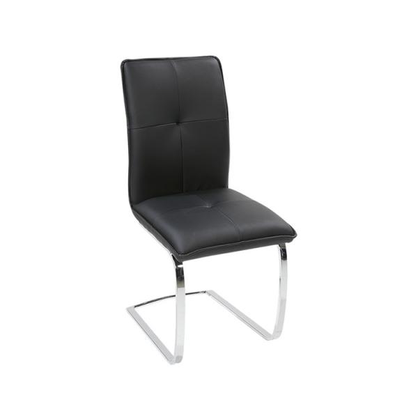 Quality Simple Soft 60KGS 107cm Upholstered Dining Chairs for sale