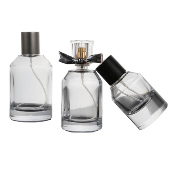 Quality Custom Cylindrical Perfume Round Press Bottle 30ml Cosmetic Packaging Spray for sale