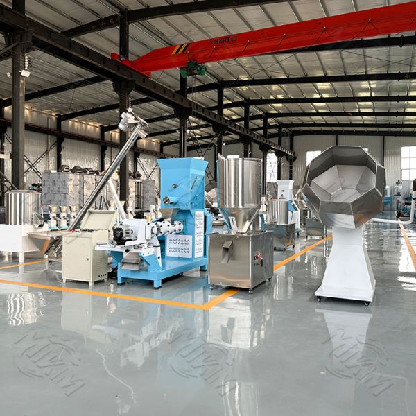 Quality CE-certified pet food production lines are used for food for dogs, cats, birds, and aquatic animals. for sale