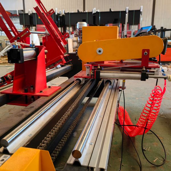 Quality Variable Frequency Speed Regulation Wood Round Rod Polishing Machine for Broom for sale