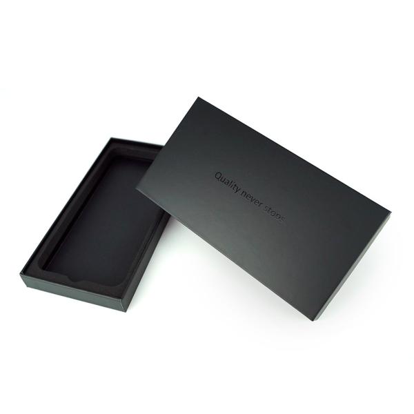 Quality Eco-Friendly Universal Mobile Phone Case Paper Box Packaging with Spot UV for sale