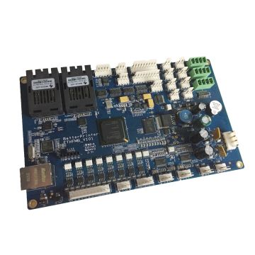 Quality Network Interface Eight Head i3200 Inkjet Print Board , White Ink Pyrography for sale