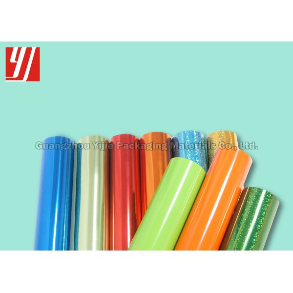 Quality Pigment Hot Stamping Foil Roll For Textile Surface OPP Laminates for sale