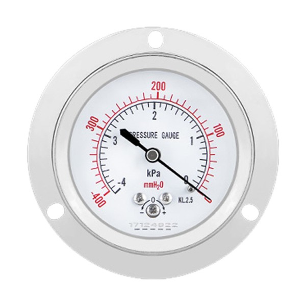 Quality 62.5mm High Pressure Gauge With Diaphragm for OEM Support Co2 Water Gas Compatibility for sale