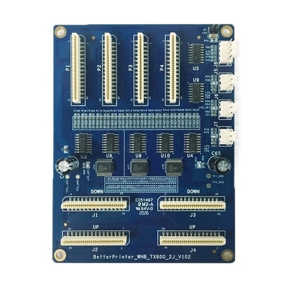 Quality TX800 Inkjet Printer Board Kit Gigabit Network Double Head Inkjet Printer System for sale