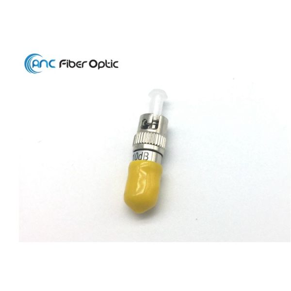 Quality Male Female ST Fixed Optical Attenuator Single Mode 2dB 5dB 10dB 20dB Plug Type for sale
