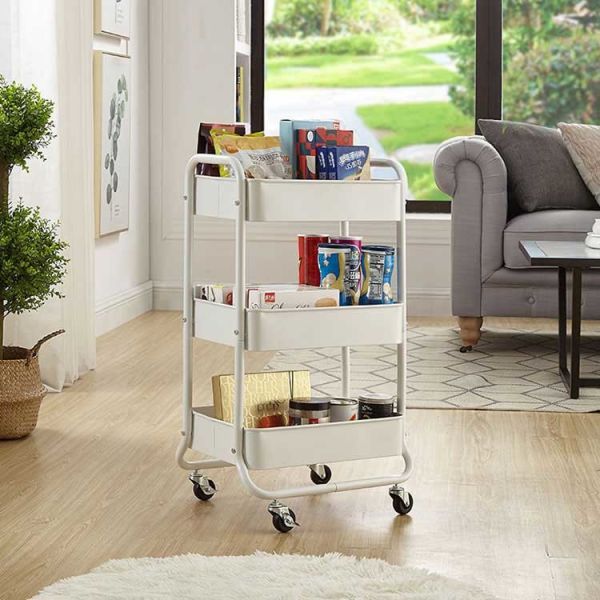 Quality Coffee Table Flower Sofa Side Bathroom Storage Rack Nordic Style for sale