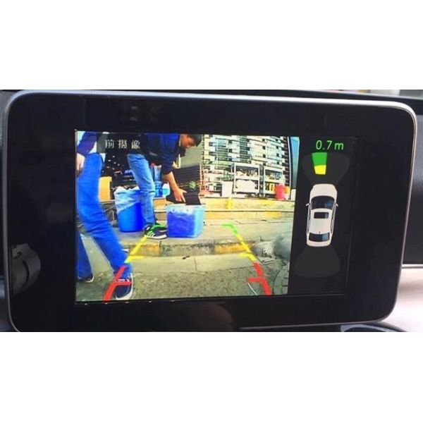 Quality High Security Reverse Parking Sensor , Front And Rear Parking Sensors PAL / NTSC for sale