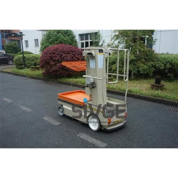 Quality 5.1m Working Height Aerial Order Picker Electric Cargo Handling Work Platform for sale