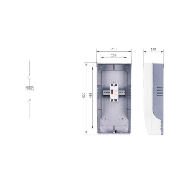 Quality WSELE Sintex PVC Meter Box for sale