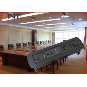 Quality Multi - Function Conference Table Outlet With 2 USB Power Charger for sale