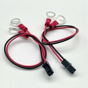 Quality Molex 2.54mm 2P Female Connector to M4 Round Terminal With Wire Cable UL1007 for sale