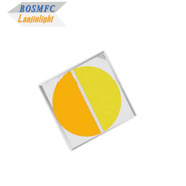 Quality 2W 3030 LED SMD Bicolor 2 In 1 Warm white and Cool white Color Heat Dissipation for sale