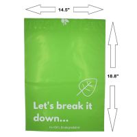 Quality Eco Friendly Compostable Biodegradable Mailer Shipping Courier Bags With Custom for sale