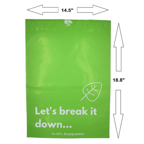 Quality Eco Friendly Compostable Biodegradable Mailer Shipping Courier Bags With Custom for sale