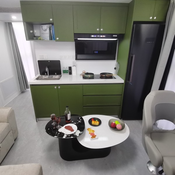 Quality Modern Double Deck Houseboat With Bedroom Kitchen Bathroom & Rooftop Terrace – for sale