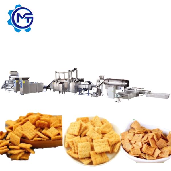 Quality 100 - 500 Kg/H Wheat Flour Fried Snack Machine Automatic for sale