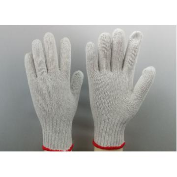 Quality Protective Hand Cotton Knitted Gloves Spark Resistant For Mechanical Maintenance for sale