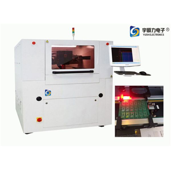 Quality SMT PCB Laser Cutting Machine / Laser Depaneling Machine High Precision for sale