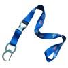 china Personalised Nylon Cord Lanyard Carabiner Bottle Opener Logo Printing