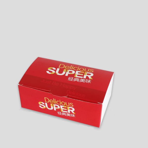 Quality Eco Friendly Paper Fried Chicken Boxes Clamshell For Food Packaging for sale