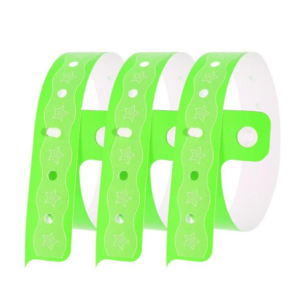 Quality Water Resistant PVC Bracelet , Personalized Custom Wristbands For Events for sale