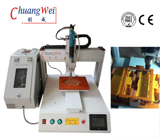 Quality Absorption Type Automatic Screw Tightening Machine With PLC Control for sale