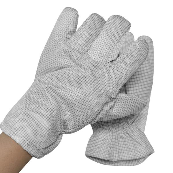 Quality OEM Carbon Fiber 5mm Grid Anti Static Gloves Heat Resistant for sale